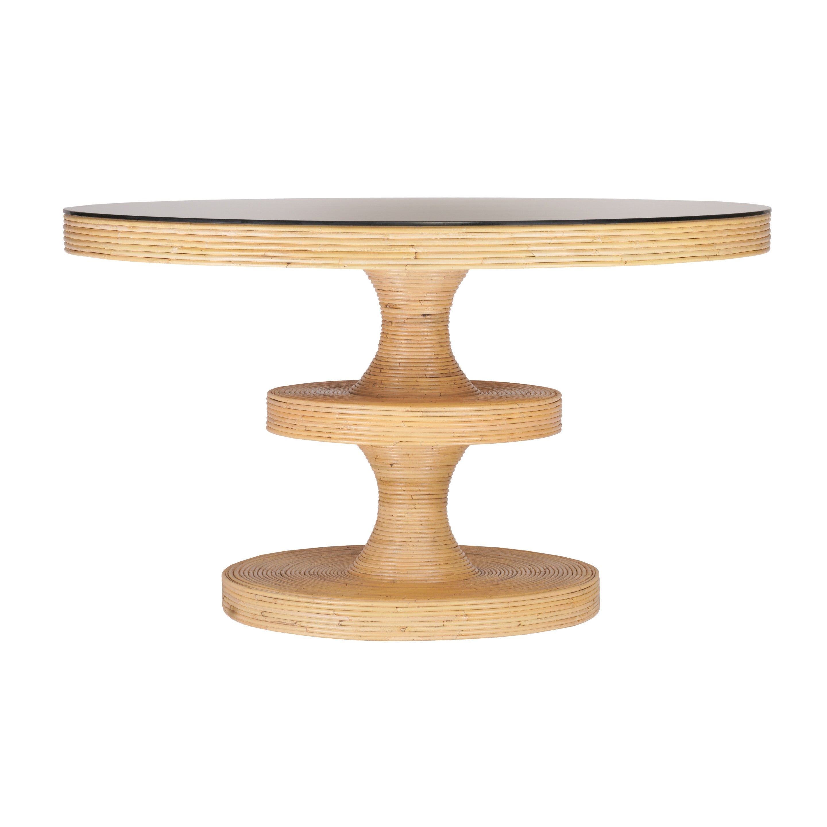 Apollonia 51" Natural Rattan Dining Table – RoCo&Xander
