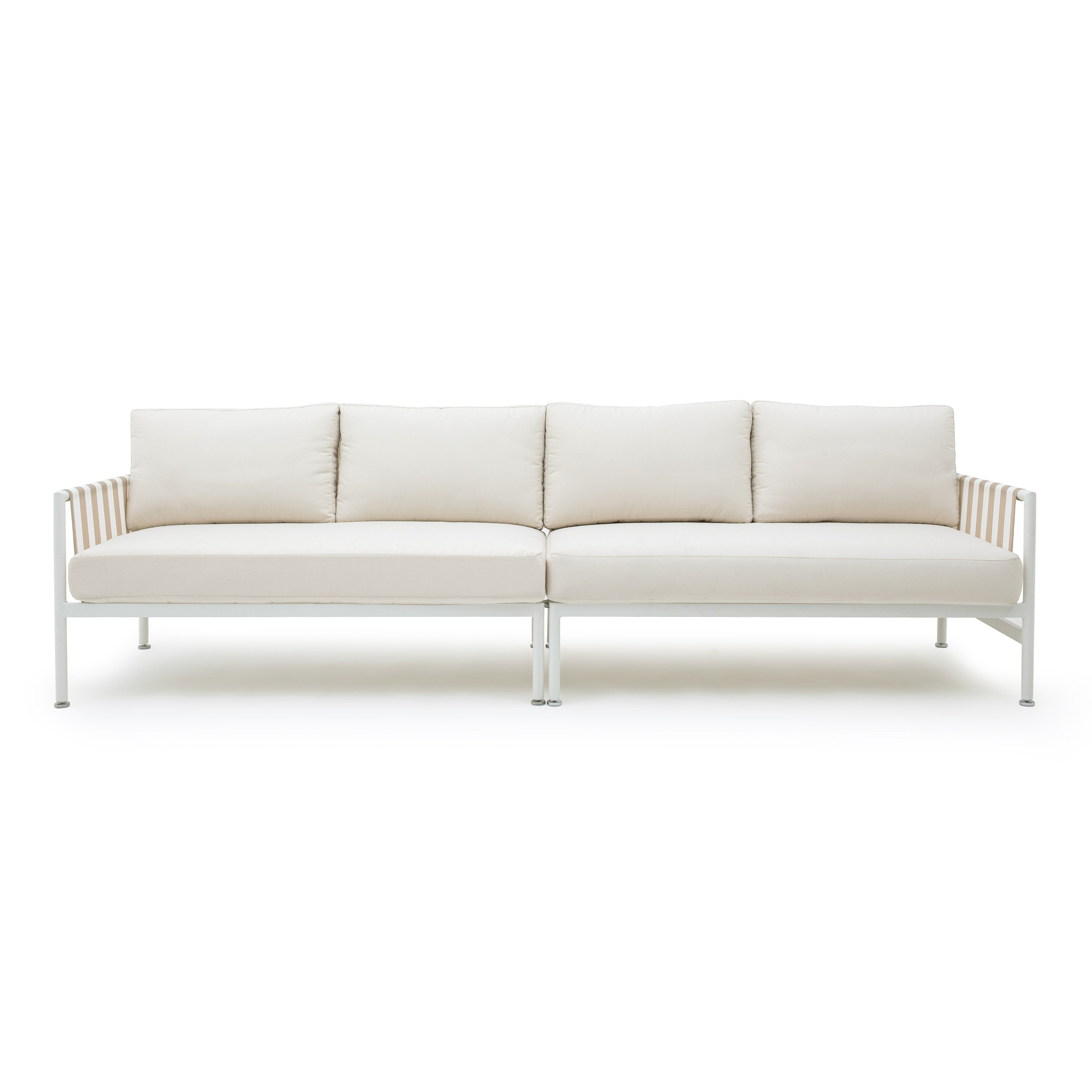 Dunes Cream Outdoor 110" Sofa – RoCo&Xander